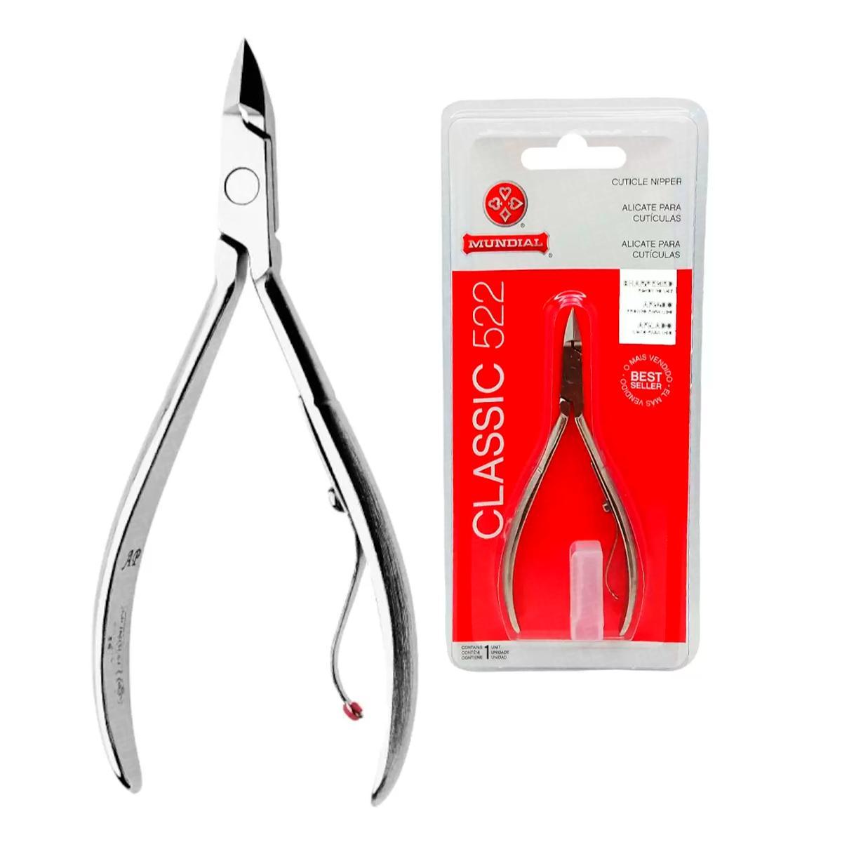 Alicate De Cuticula Profissional Classic 522 Mundial Afiado - Carrefour