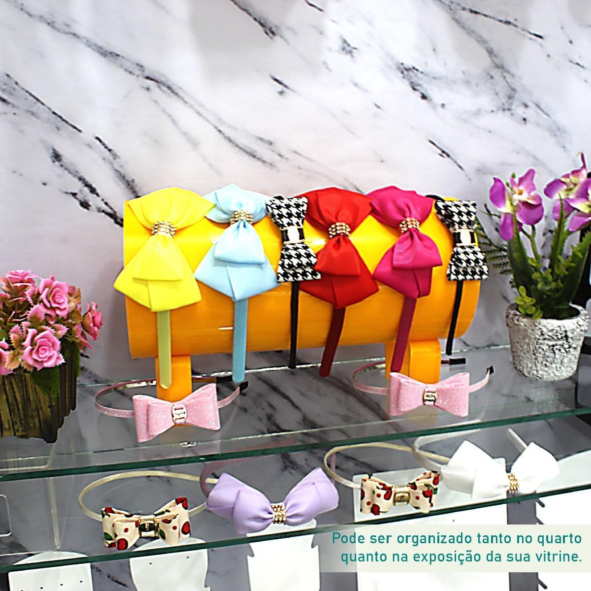 Organizador Tiara Expositor Acrílico 29cm Luxo - Carrefour