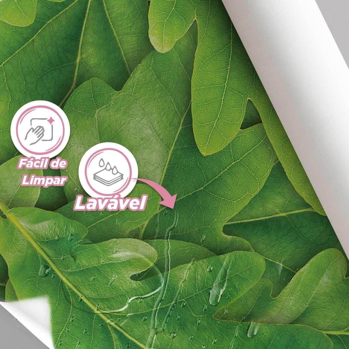 Papel De Parede Selvagem Folhas Verdes Amazônia 12m - Carrefour