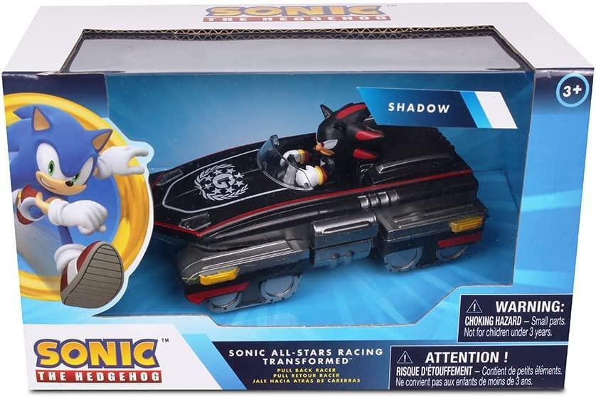 Sonic - Carro Sonic Shadow Pull Back - Carrefour