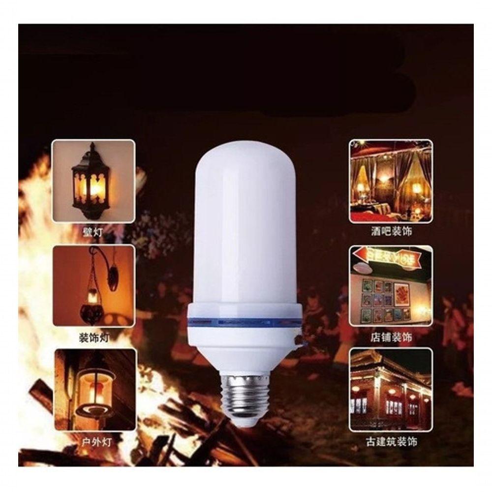 Lâmpada Lampiao Led E27 5w Efeito Chama Fogo Tocha Decoração - Carrefour Lâmpada Lampiao Led E27 5w Efeito Chama Fogo Tocha Decoração - Carrefour