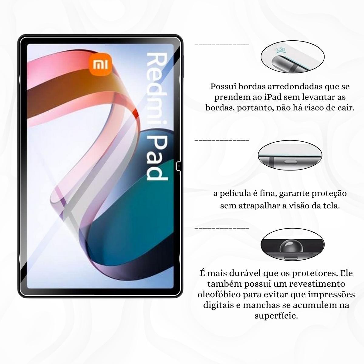 Película Vidro Temperado De Proteção Para Xiaomi Redmi Pad - Carrefour