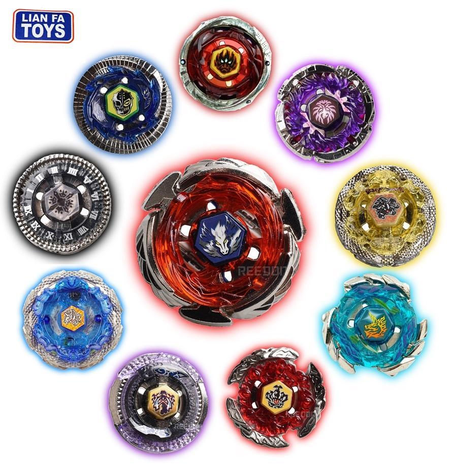 Kit 8 Beyblade Burst 4 Beyblade Led 12 Lançador + Maleta Box - Carrefour