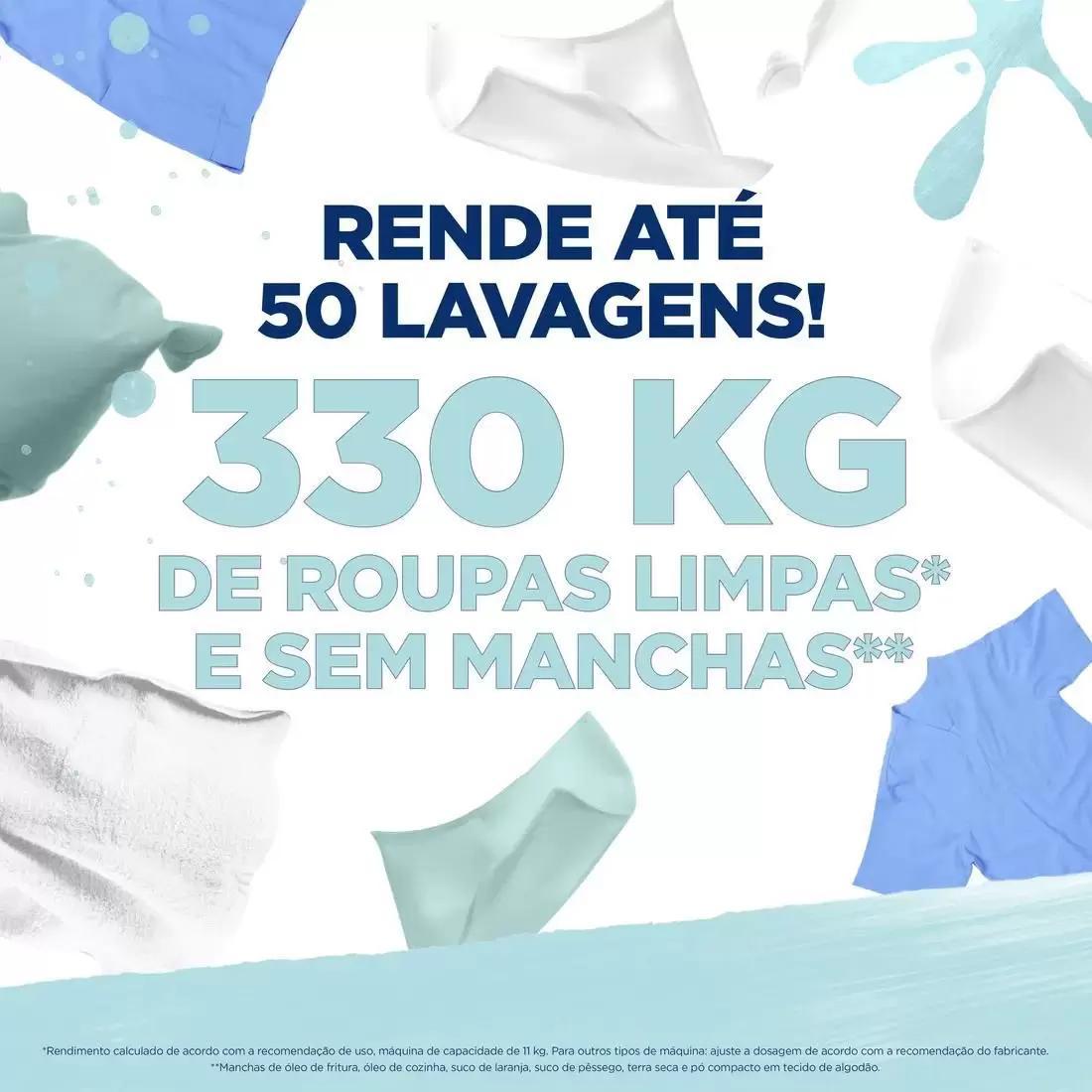 Lava Roupas Omo Pro Profissional Clinical 4kg Rende 330kg - Carrefour