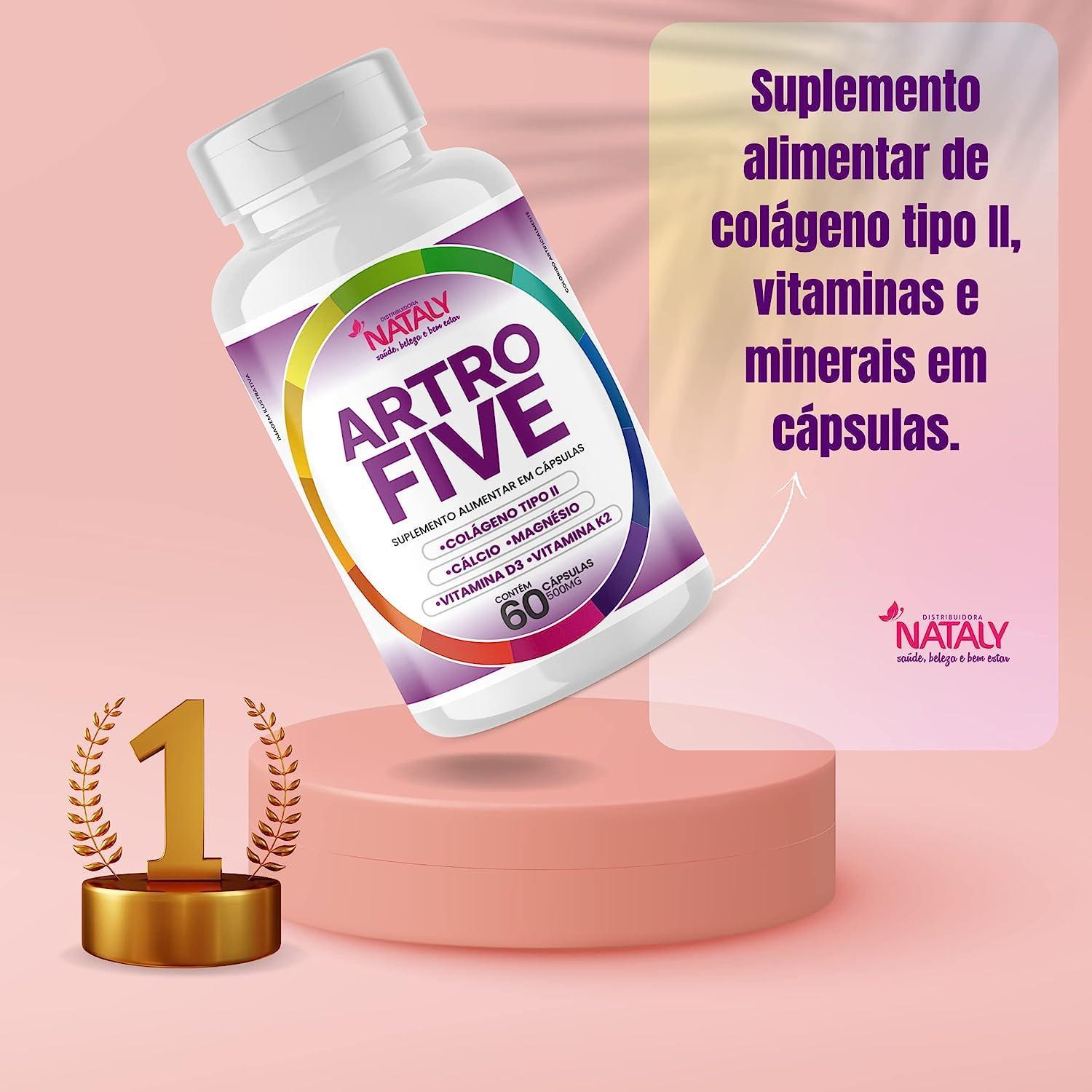 Kit 2 Artrofan 30 Capsulas 500mg Flora Nativa + 1 Artrofive - Carrefour