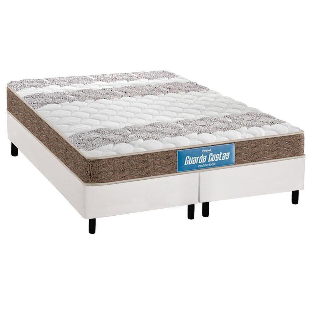 Cama Box Queen: Colchão Ortopédico Probel D33/ep Guarda Costas Double ...