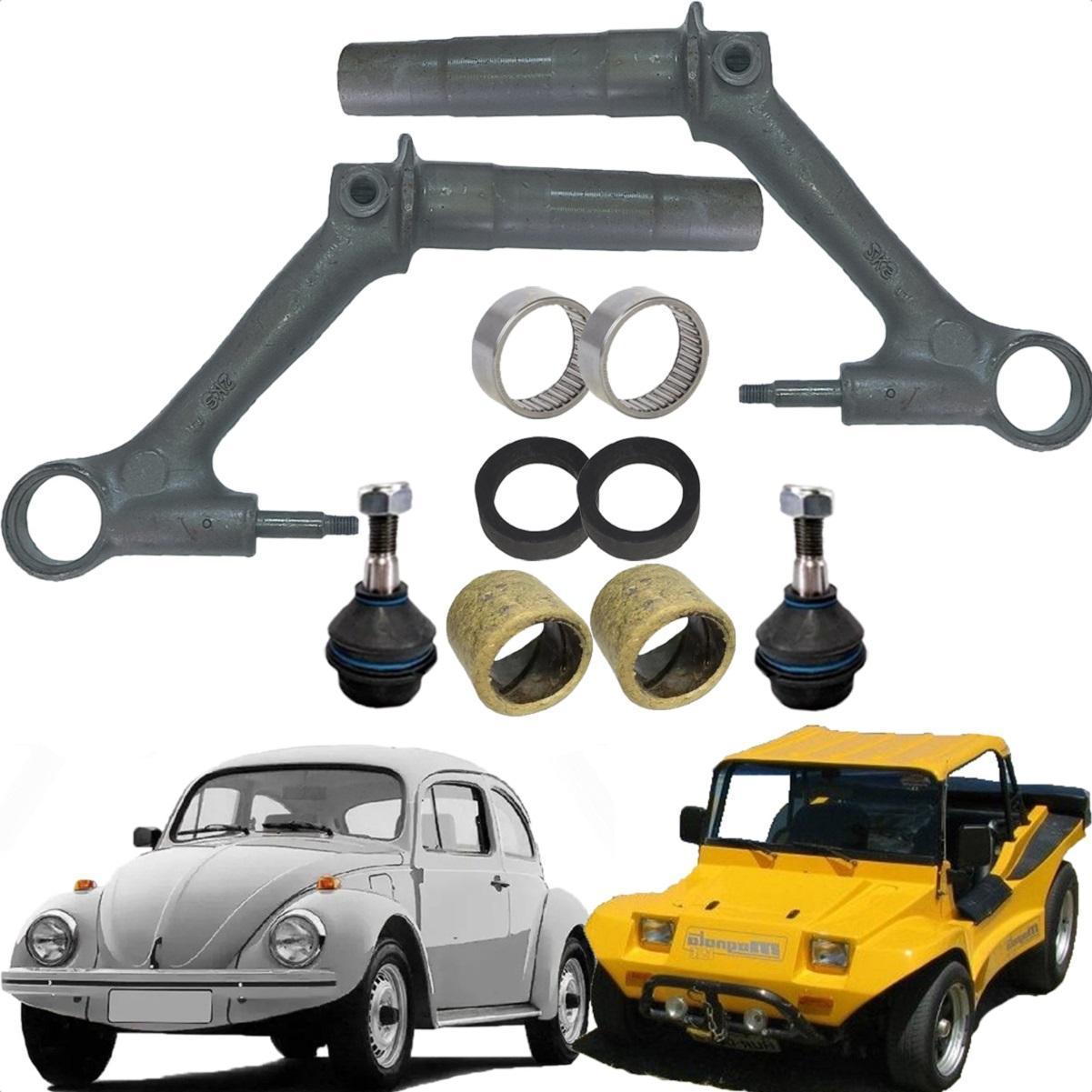 Braço Suspensão Fusca Inferior Com Pivô E Rolamento Dir/esq - Carrefour