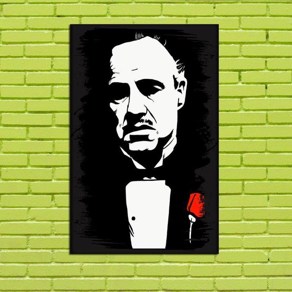 Placa Decorativa The God Father 40x60cm - Carrefour