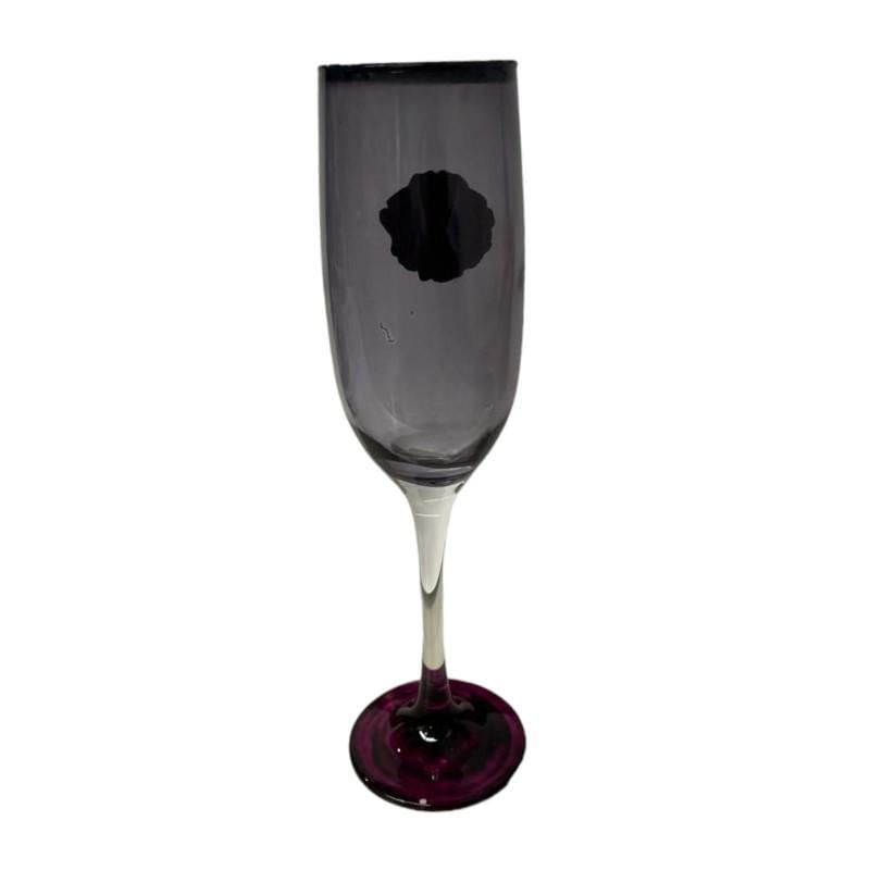 Taça Pomba Gira Flor Roxa Maria Mulambo Cristal 150ml - Carrefour