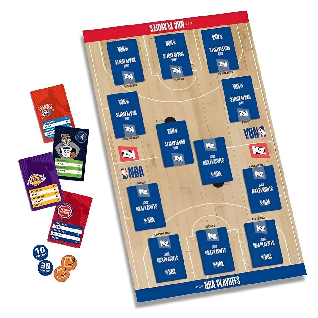 Jogo De Tabuleiro Basquete Nba Playoffs 55 Cards 1255 Elka - Carrefour