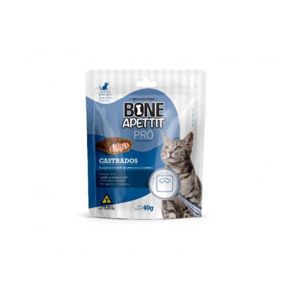 Snack Bone Apettit Pro Gato Castrados 40g - Caixa Com 20 Unidades - Carrefour