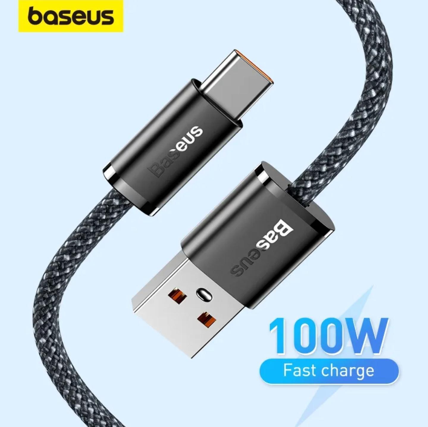 Cabo Rápido Usb Para Tipo- C Baseus Dynamic Nylon 5a 1 Metro - Carrefour