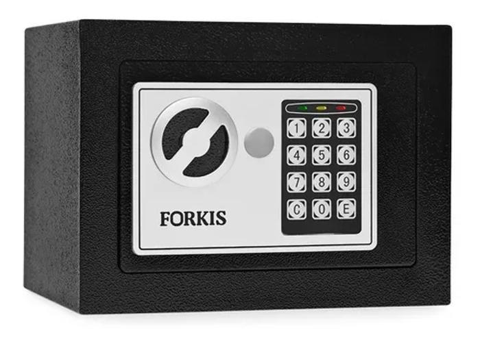 Cofre Eletrônico Digital Em Aço Teclado Senha + 2 Chaves - Carrefour