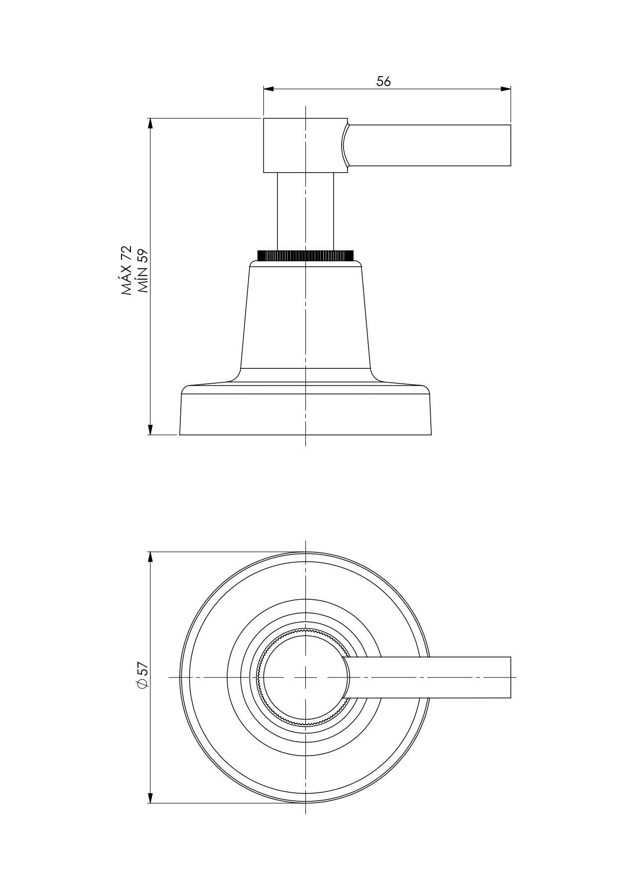 Acabamento Para Registro Pressão C76 1/2x3/4 Polegada Forusi - Carrefour