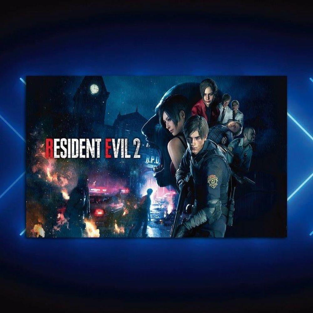 Placa Decorativa Games Resident Evil 20x30cm - Carrefour