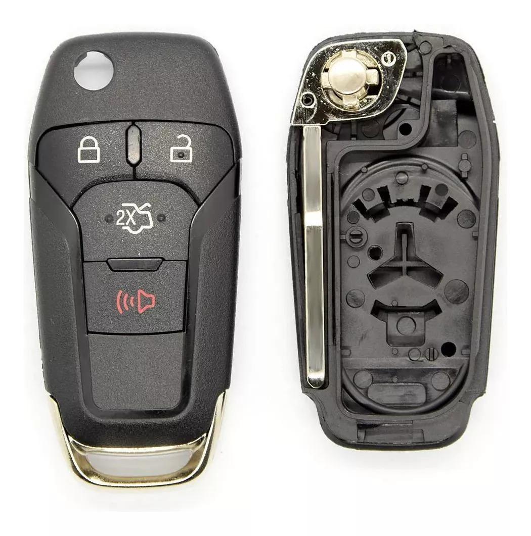 Chave Canivete Carcaça Ford Ka Novo Fusion 3 Botões Com Nfe - Carrefour