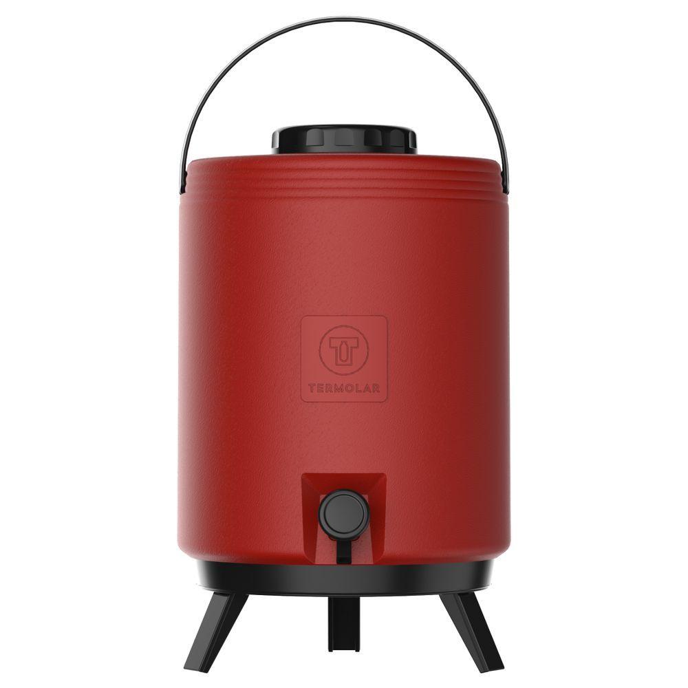 Botijão Térmico Maxitermo 12l Termolar Vermelho Energy Único - Carrefour
