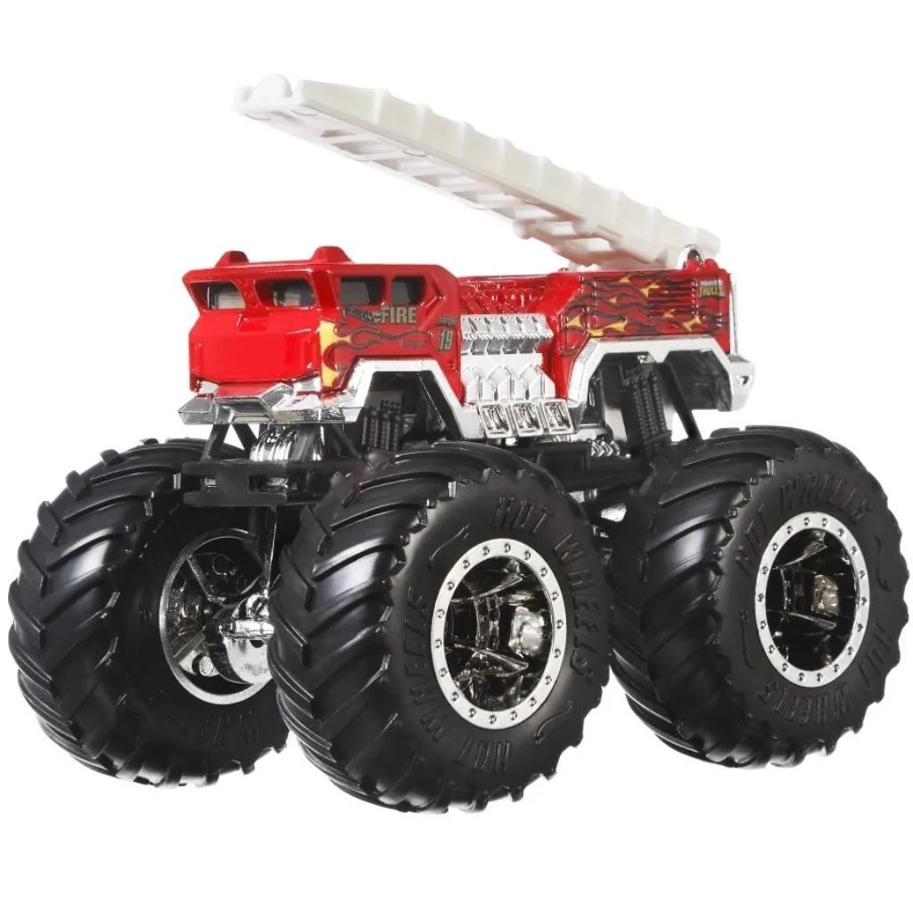 Carrinho Hot Wheels Monster Truck Gunkster Vs 5alarm Mattel - Carrefour