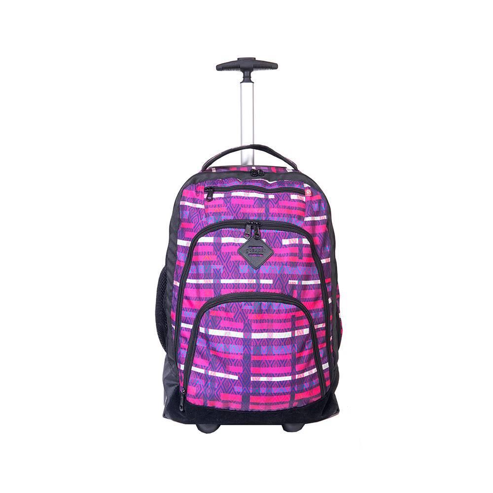 Mochila De Carrinho/rodinha Juvenil - Pink - Carrefour