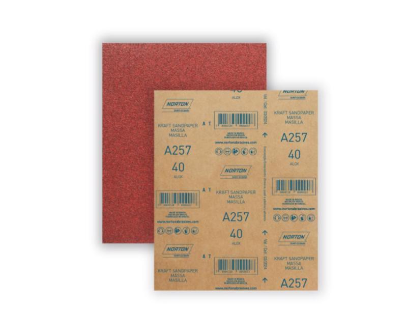 Kit 50 Unidades De Lixa 60 Parede, Massa E Madeira Norton - Carrefour