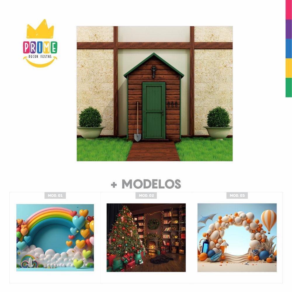 Fundo Fotográfico Cenário Jardineiro Tecido 2,2m X1,5m Ff226 - Carrefour