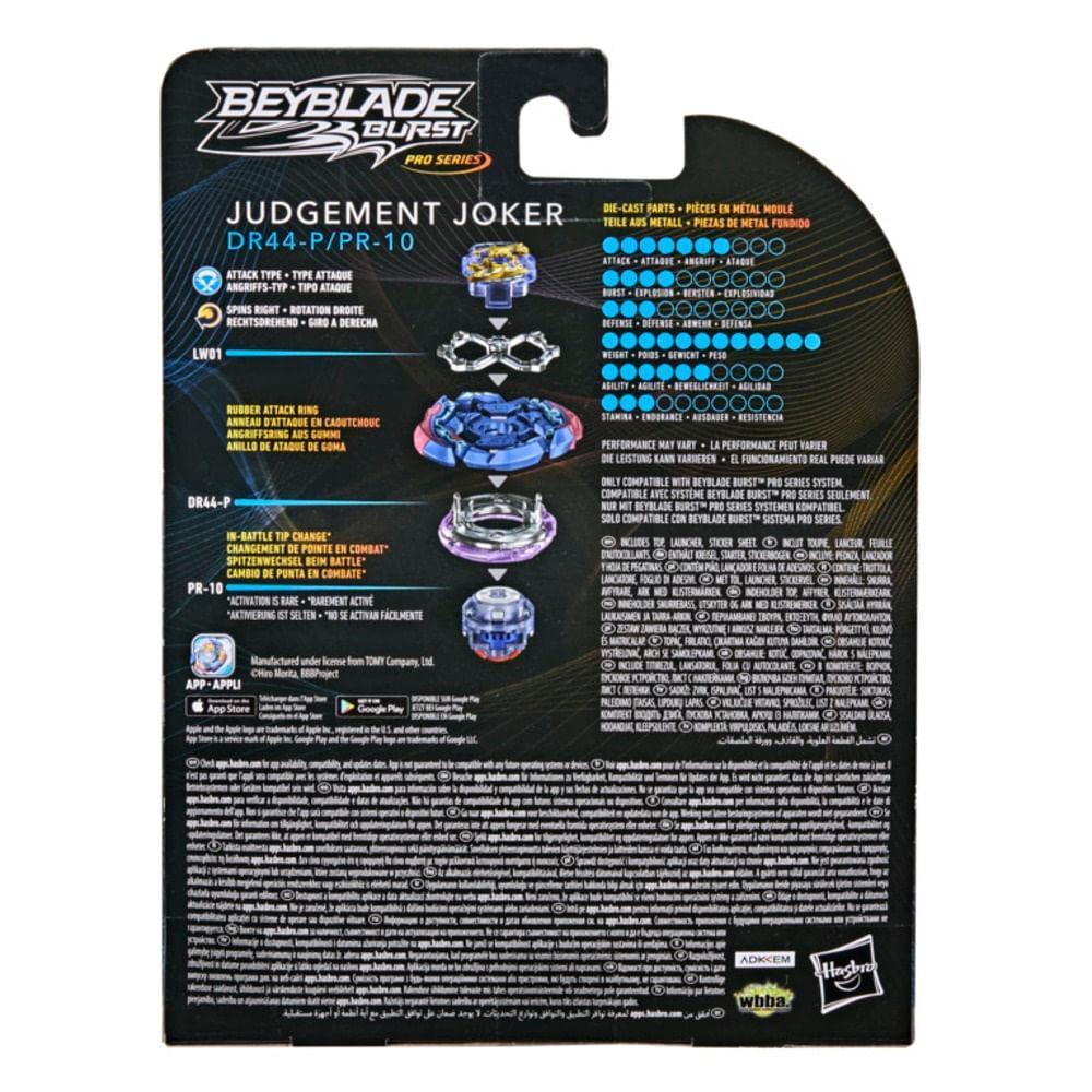 Beyblade Burst Pro Series Judgement Joker - Hasbro - Carrefour