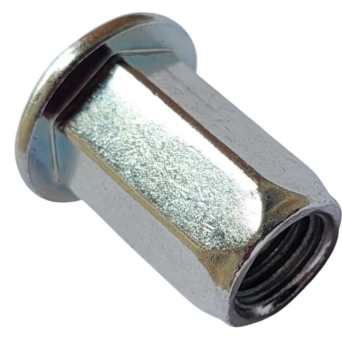 Rebite Rosca Sextavado M10 - 10pç - - Carrefour