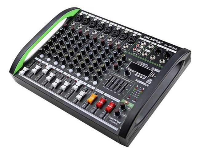 Mesa De Som Skypix Sk-mp880 Plus 8 Canais 48v - Carrefour