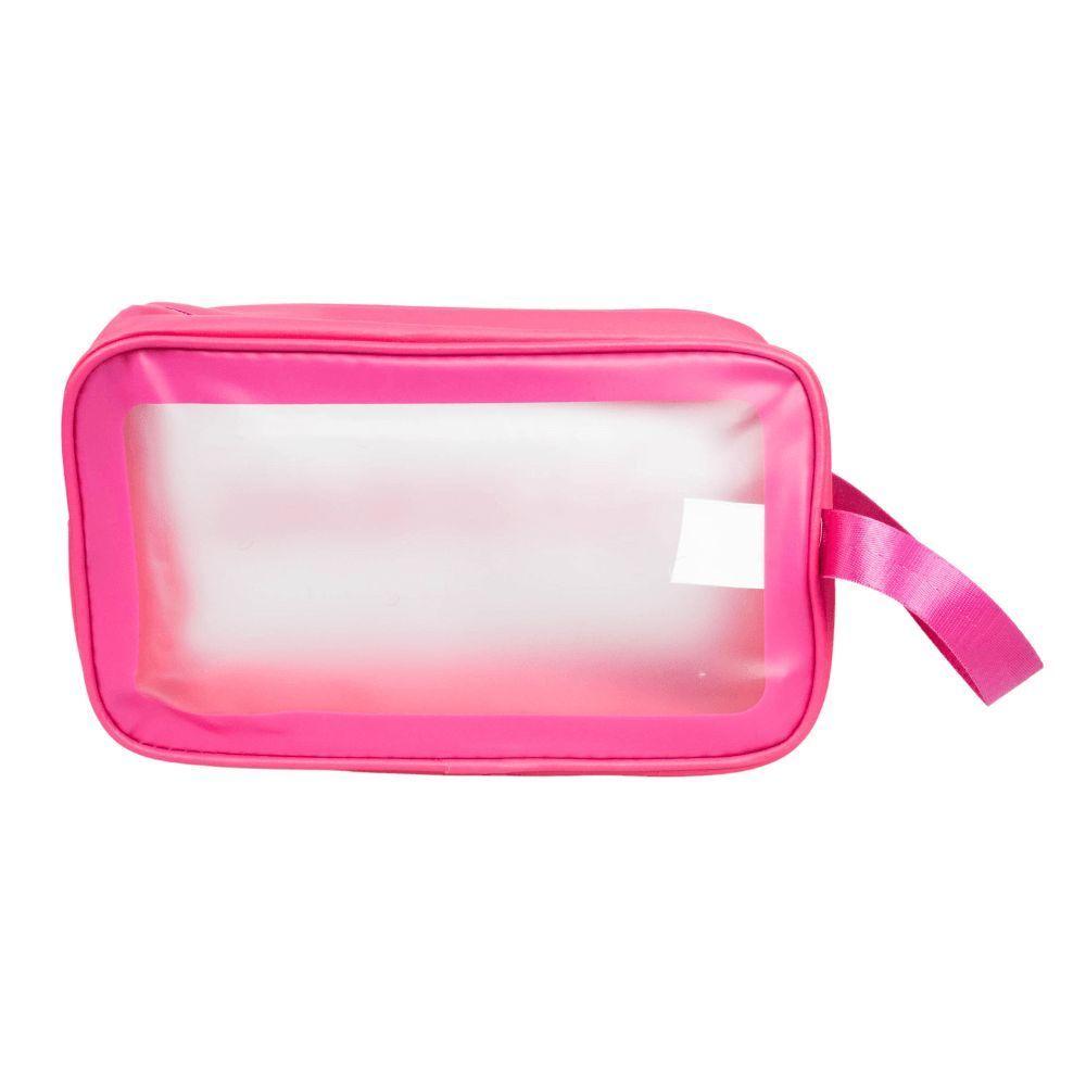 Necessaire Retangular Washbag Rosa Pink - Carrefour