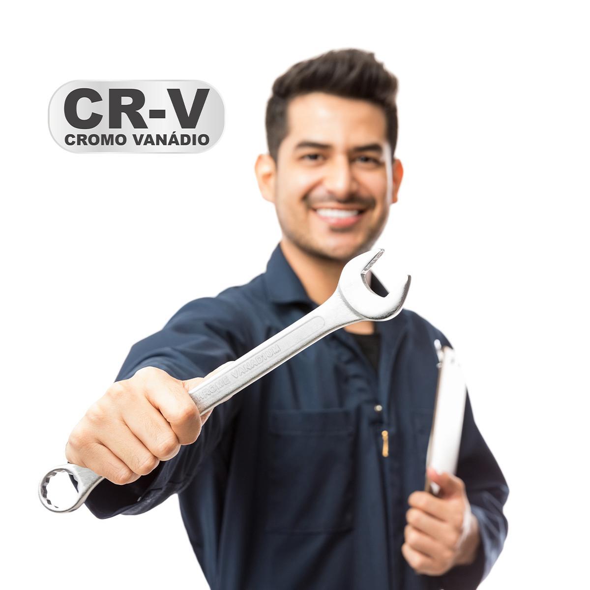 Chave Combinada Cr-v 32mm - Aço Cromo-vanádio - Uso Manual - Carrefour