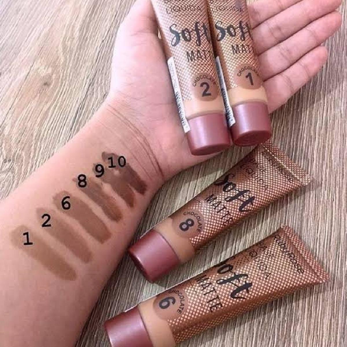 Base Líquida Ruby Rose Soft Matte 29ml - Lançamento - Carrefour