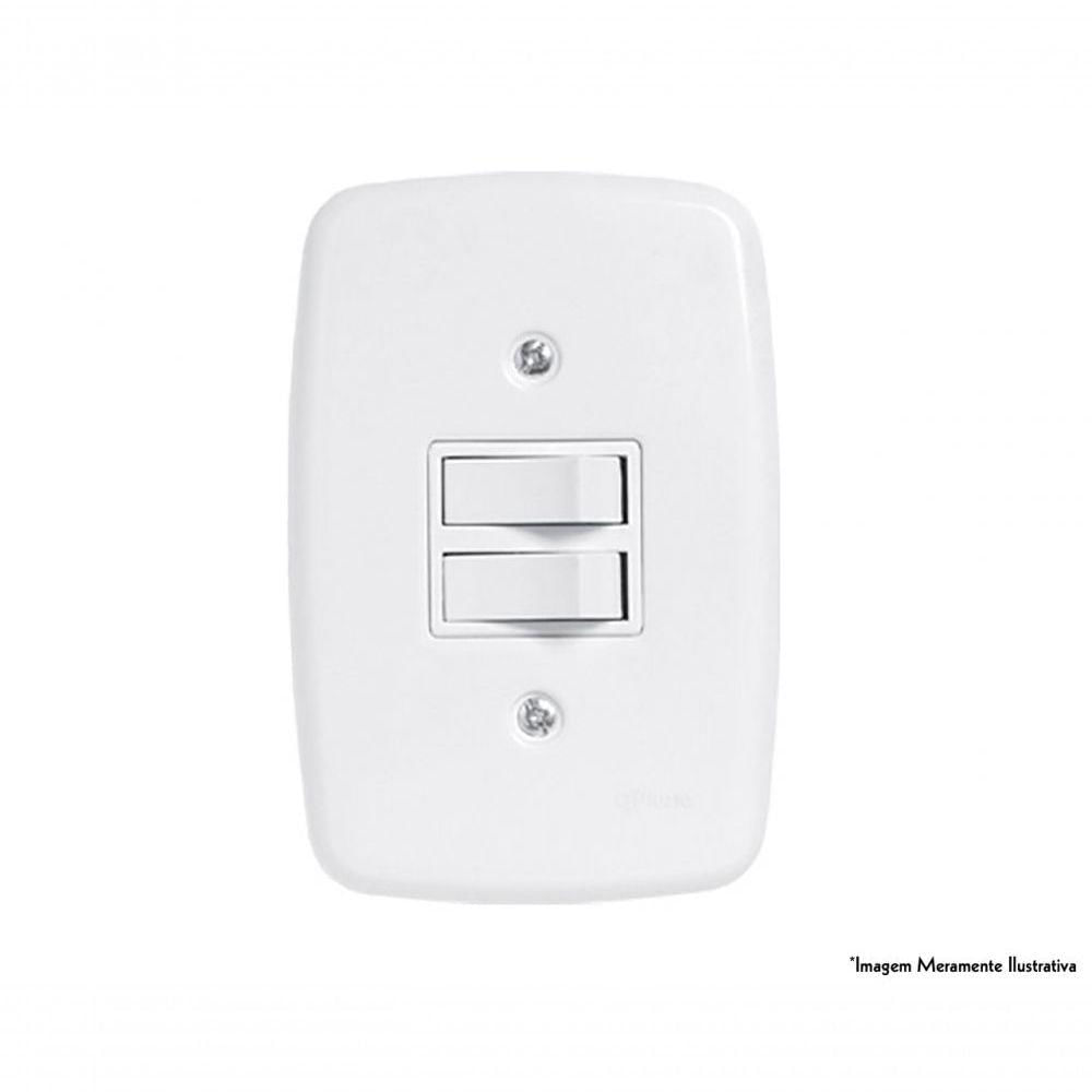 Interruptor Ideale Br 2 Simples C/pl 3202 C/12pcs - Carrefour