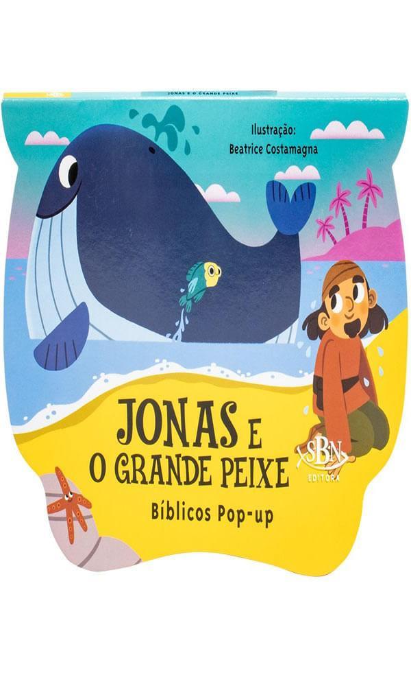 Bíblia Infantil Ilustrada - História De Jonas Na Baleia - Carrefour