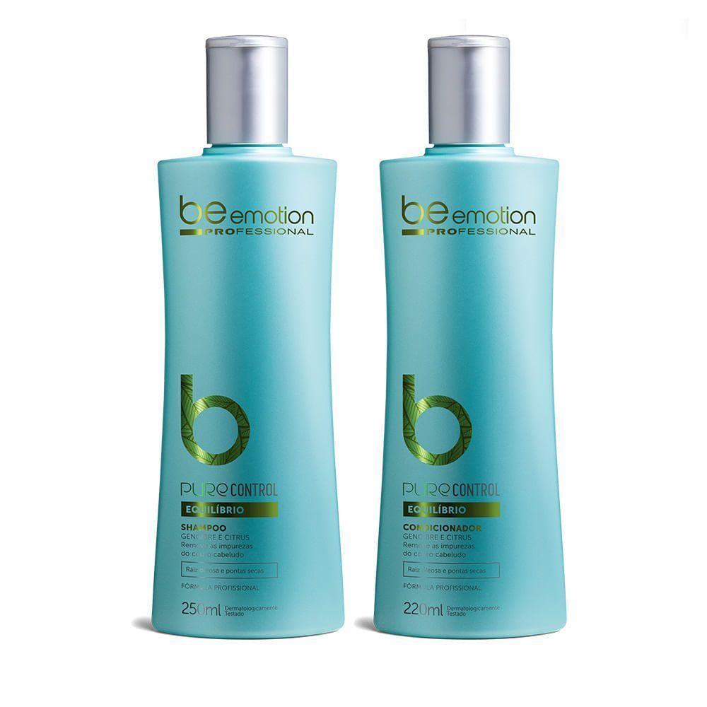 Conjunto De Shampoo E Condicionador Be Emotion - Pure Control ...