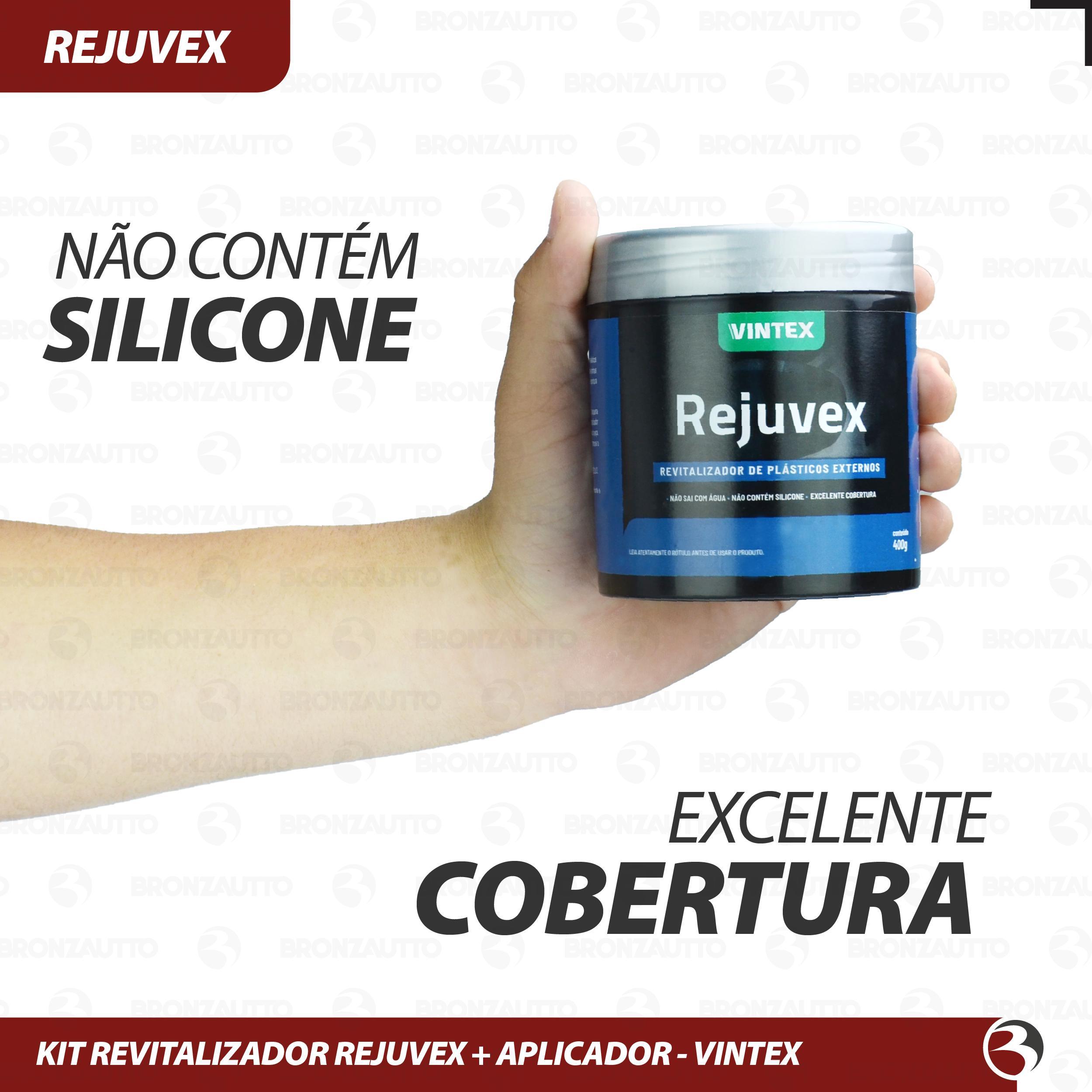 Revitalizador De Plásticos Rejuvex 400g Vonixx + Aplicador - Carrefour
