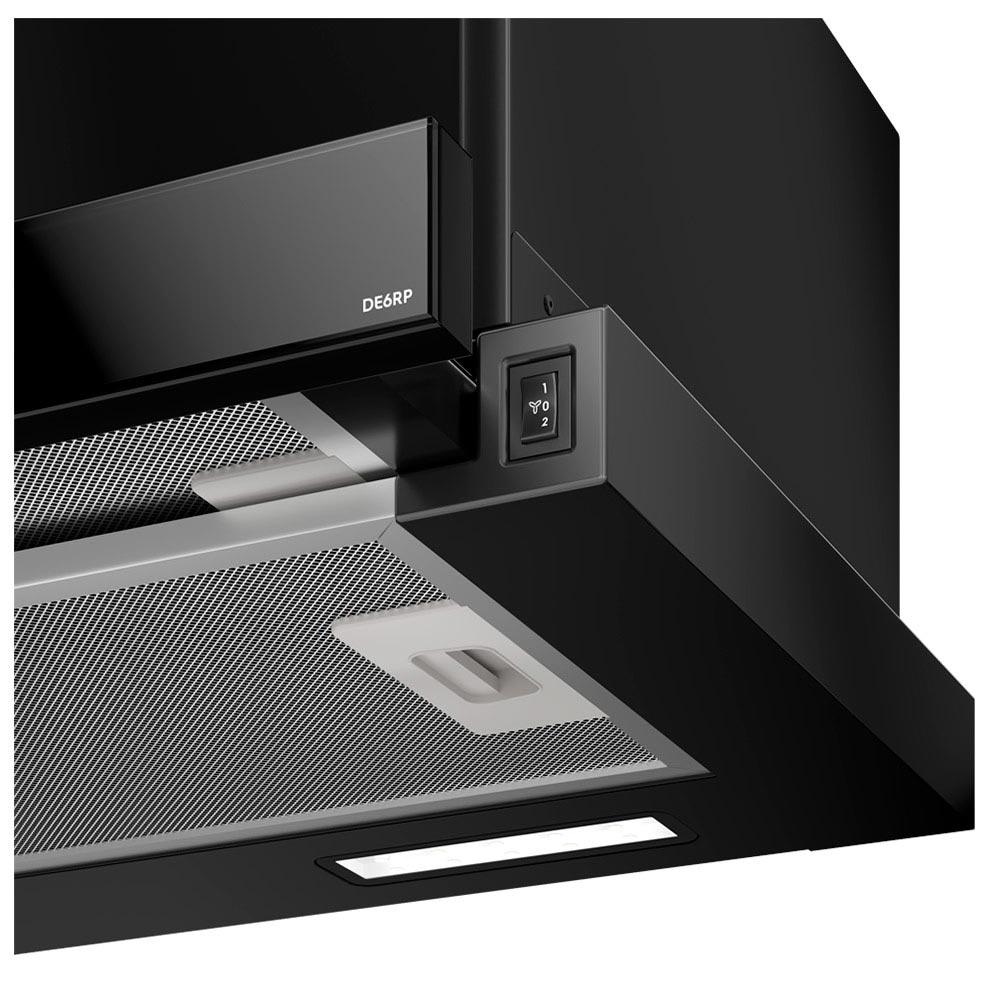 Depurador de Ar Electrolux 60cm Retrátil com 2 Velocidades, Exaustor e ...