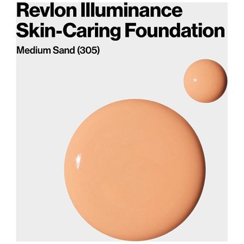 Base Líquida Revlon Illuminance 305 Medium Sand - 30ml - Carrefour