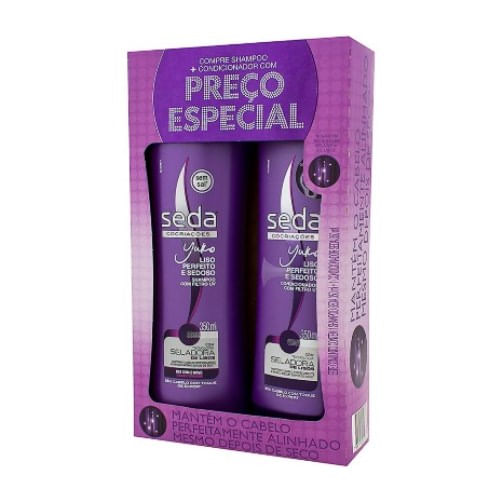 Shampoo + Condicionador Seda Liso Perfeito 325ml - Carrefour