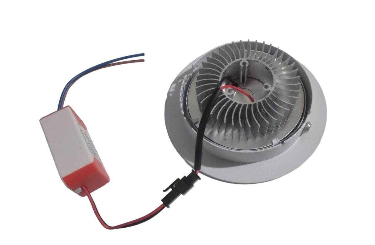 Kit 10 Lâmpadas Spot Led 12w Embutir Redonda Bco Frio Bivolt - Carrefour