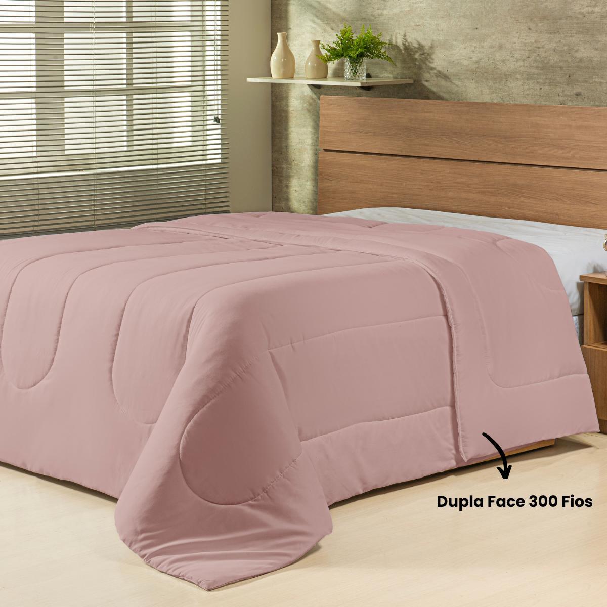 Edredom Queen 300 Fios Macio Toque Acetinado Seca Rápido - Carrefour