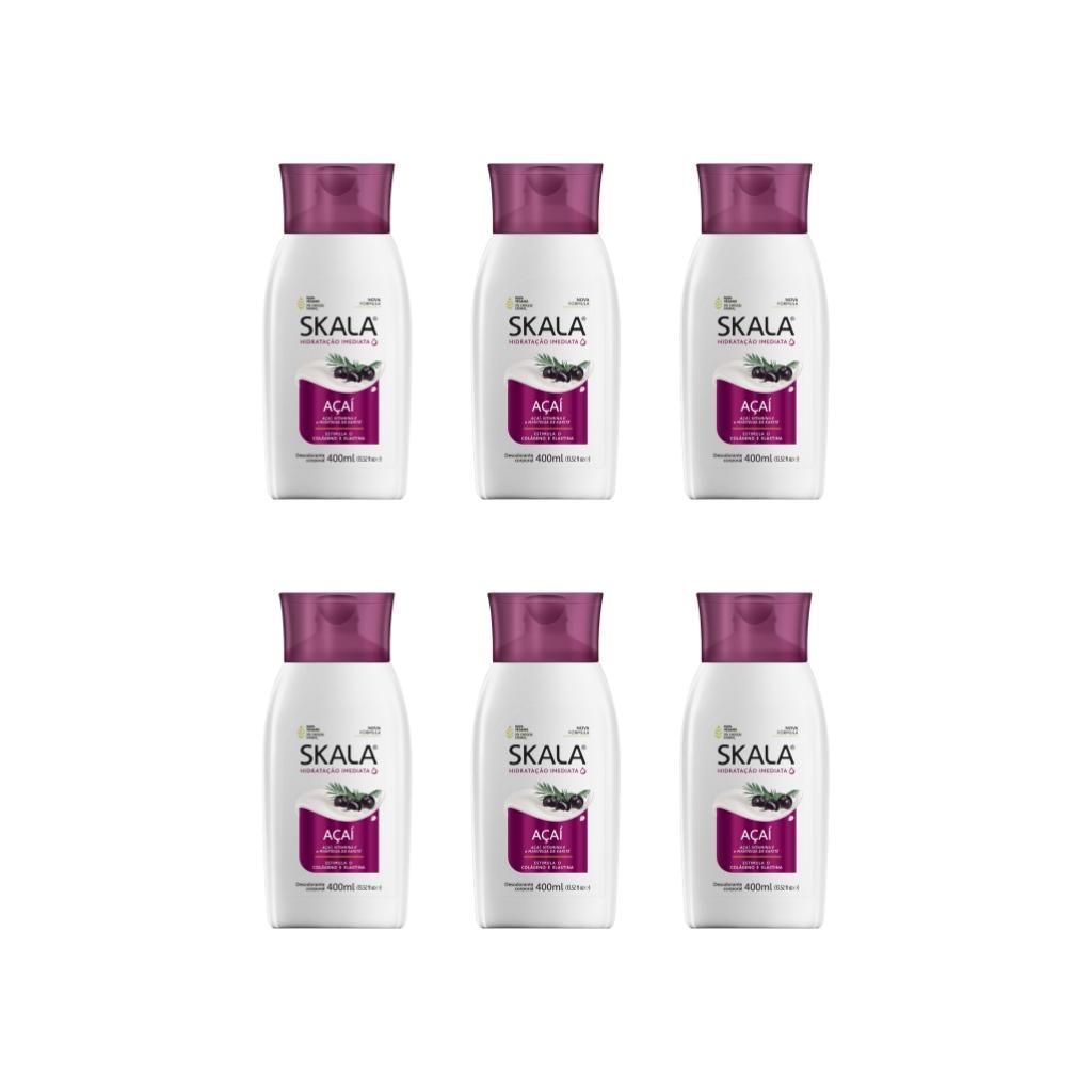 Hidratante Corporal Skala 400ml Açai Kit 6un - Carrefour