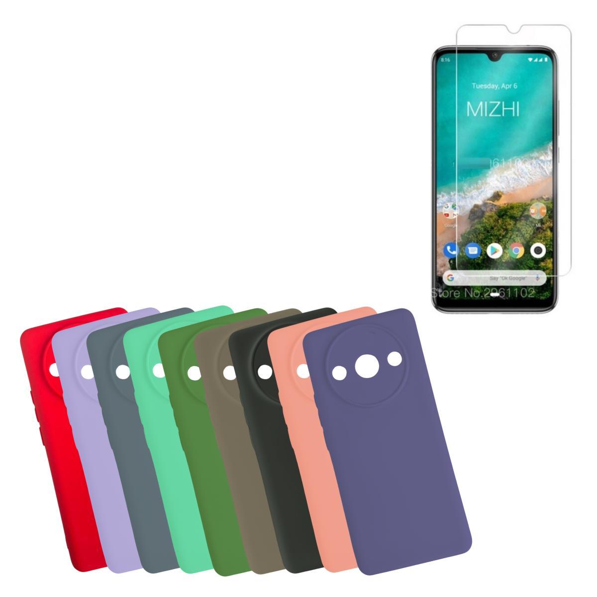 Capa Silicone + Película De Vidro Compatível Para Redmi A3 - Carrefour