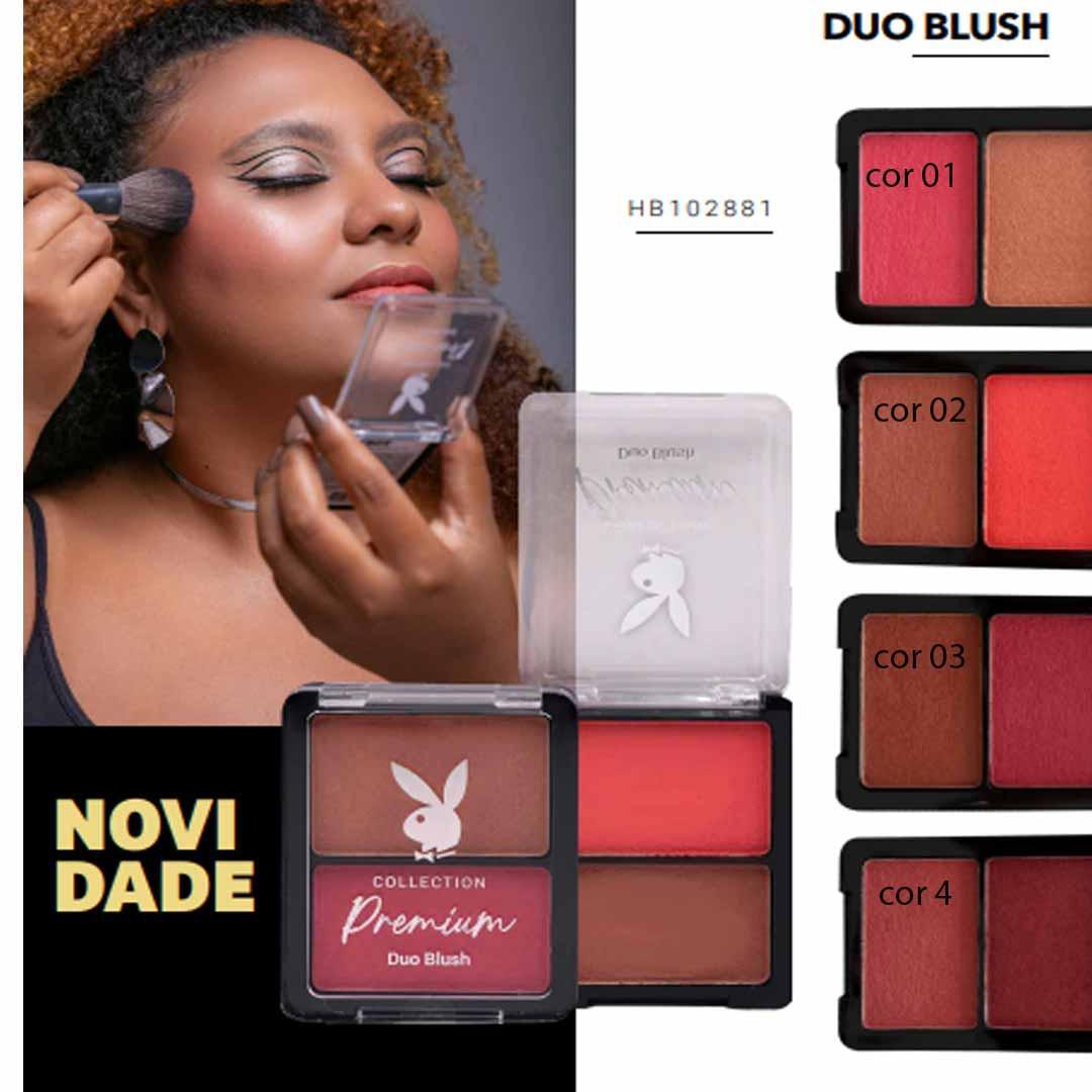 Duo Blush Collection Premium Playboy Hb102881 Cor 04 - Carrefour