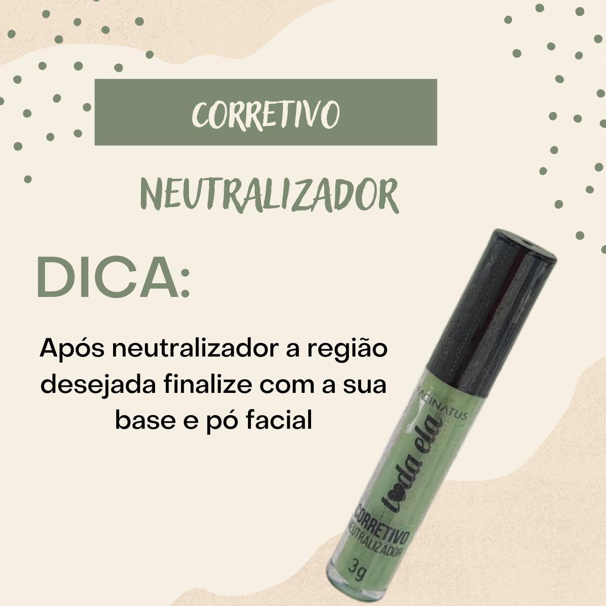 Corretivo Camuflagem Para Neutralizar E Manchas Tom Laranja - Carrefour