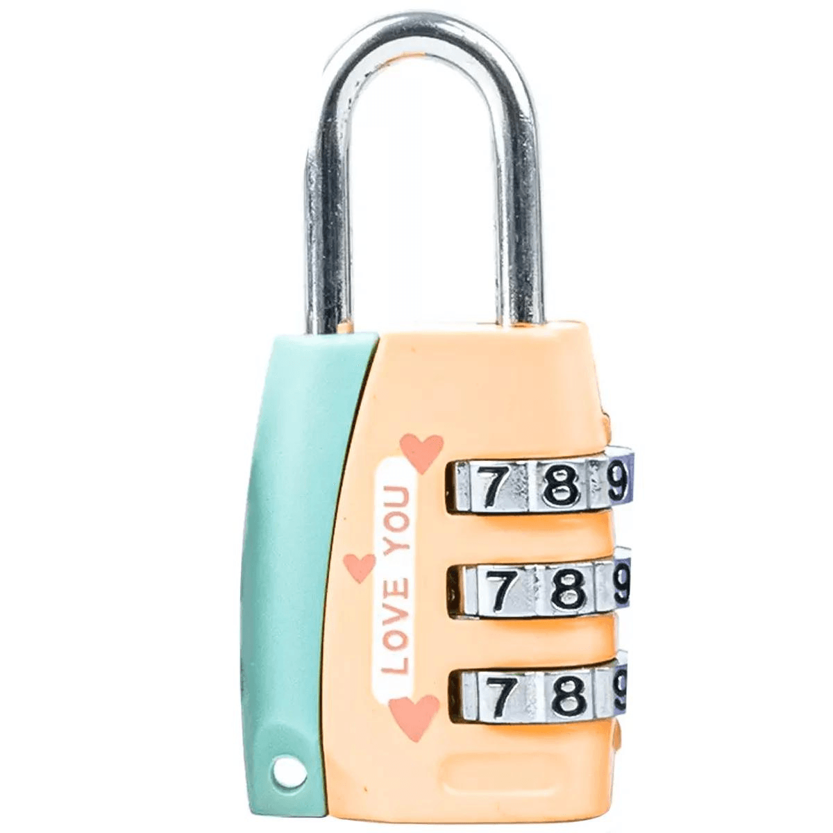 Cadeado Combinação 3 Dígitos Monaliza:diga Adeus Às Chaves Perdidas ...