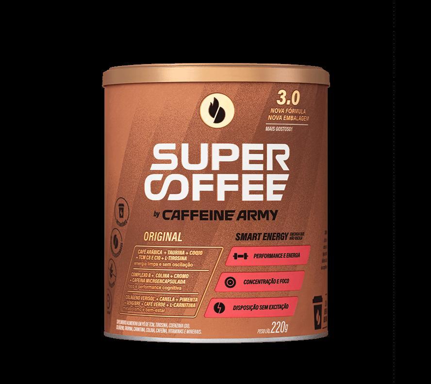 Super Coffee 3.0 - 220g - Caffeine Army - Carrefour