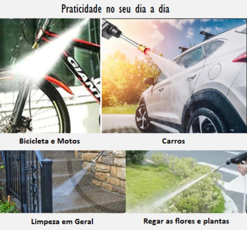 Mini Vap Lavadora Jato Alta Pressão Portátil Sem Fio Bateria - Carrefour