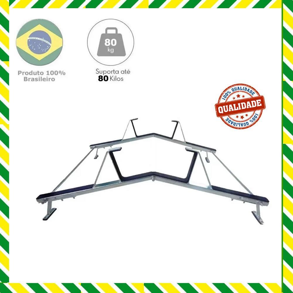 Rack Teto Suporte Porta Escadas Fiat Mobi Siena Fiesta - Carrefour