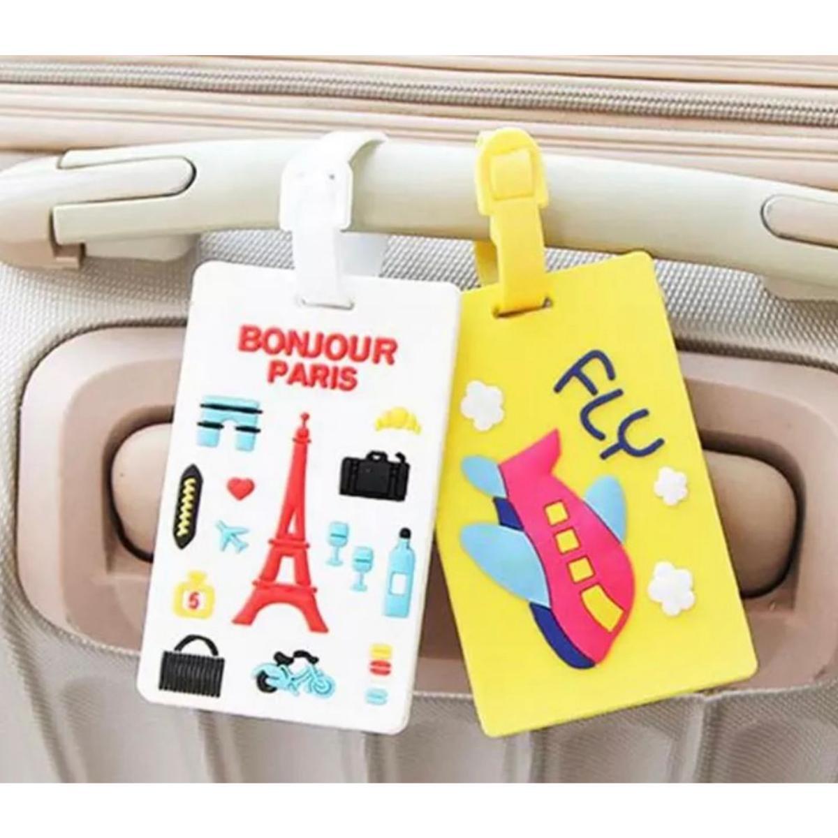 Etiqueta - Mala - Viagem - Tag - Identificador - Bagagem - Carrefour