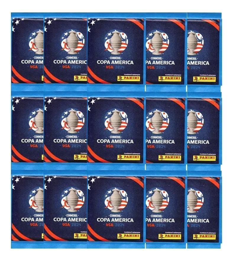Kit 50 Figurinhas Do Álbum Copa América 2024 - 10 Envelopes - Carrefour